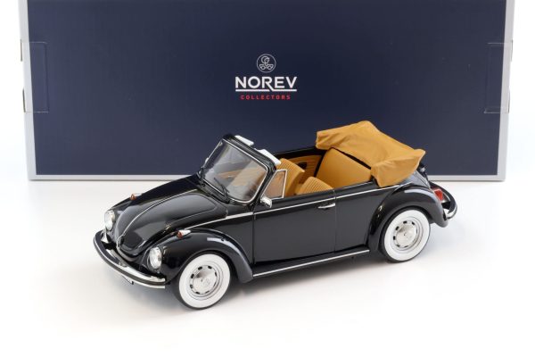 1:18 Norev VW 1303 Käfer Beetle Cabriolet 1973 black - Tabak & E ...